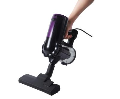 China Lightweight Cordless Bagless Upright Vacuum Cleaner Purple Grey Handheld 230V 600W for sale