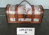 China L36 Handicraft Plywood PU Wine Storage Box for sale
