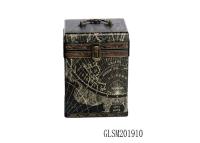 China Household 20*12.5*13 Decorative Leather Boxes For Sundries for sale