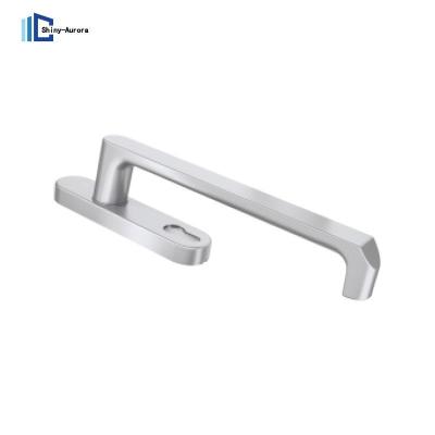 China ZS-43 Aluminum Door and Window Handles - White/Black/Custom Colors with 3-Year Warranty and 3-4 Week Delivery for sale