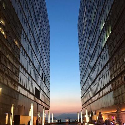 China 6063 Aluminum Alloy Double Layer Structural Glass Curtain Wall - Custom Lengths 22-30 Day Delivery for Commercial Buildings for sale
