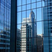 China Double Glazed Unit Curtain Wall with Class 8 Water Tightness and 6mm Glass Panels for sale