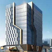 China Unitized Curtain Wall System with Class A Fire Resistance, 6mm Double Glazed Glass, and 10-Year Warranty for sale