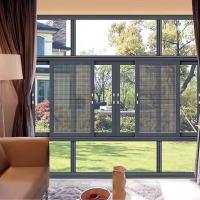 China AR-453 Soundproof Double Tempered Glass Sliding Window with 1.4-3.0mm Aluminum Frame and A-Level Security for sale