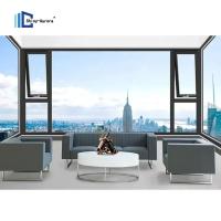 China Double Glazed Aluminium Top Hung Window 1.6-2.0mm Frame with Thermal Break Technology for sale
