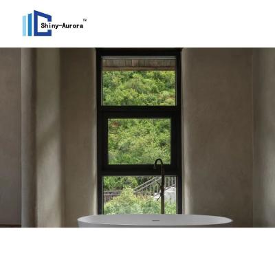 China Aluminum Alloy Push Out Flip Up Awning Window 1.6-2.0mm Frame with German Hardware for Balcony for sale