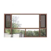 China Waterproof Hexagon Aluminum Window 1.4-3.0mm Wall Thickness Inward Opening For Modern Buildings for sale
