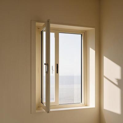 China Thermal Insulated Aluminum Windows with 1.2-2.0 W/m²K U-Value, Class C5 Wind Resistance, Multi-Point Locking System for sale