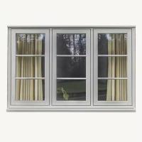 China Thermal Break Aluminum Awning Window with 1.4-3.0mm Wall Thickness and Double Glazed Tempered Glass for sale