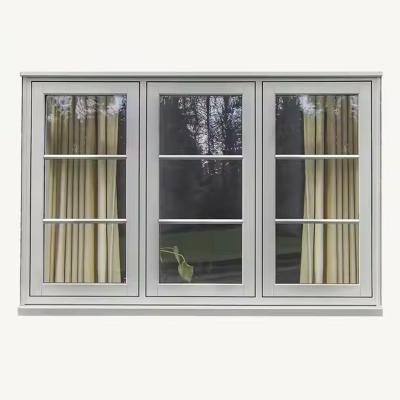 China Thermal Break Aluminum Awning Window with 1.4-3.0mm Wall Thickness and Double Glazed Tempered Glass for sale
