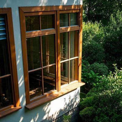China Security Awning Style Windows with Noise Reduction - Aluminum Glass Windows & Doors with Multi-Point Locking System for sale