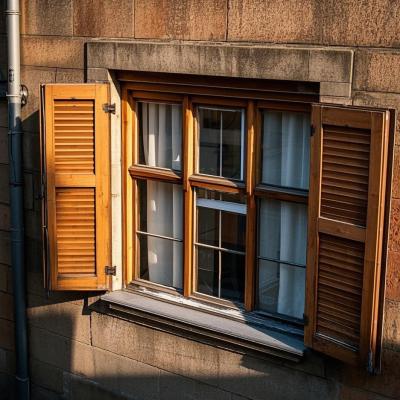 China Double Pane Awning Windows with Tempered Glass - Multi-Point Locking System & Custom Sizes Available for sale