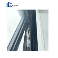 China SA-65 Aluminum Awning Window with German Hardware 1.6-2.0mm Frame for Balcony Heat Insulation for sale
