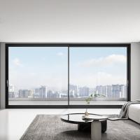 China 50 Series Aluminum Alloy Sliding Door with Tempered Glass - Custom Colors, 20,000 Sqms Monthly Capacity for sale