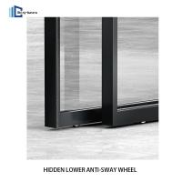 China 50 Series Aluminum Alloy Sliding Door with Tempered Glass - Custom Colors, 20,000 Sqms Monthly Capacity for sale
