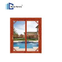 China Three Rail Broken Bridge Aluminum Sliding Door with 40dB Sound Insulation and 4500Pa Wind Resistance for Villas for sale