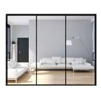 China 50 Series Custom Aluminum Sliding Doors - Energy Saving Soundproof Design with 20,000 Sqms Monthly Capacity for sale
