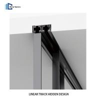 China 50 Series Custom Aluminum Sliding Doors - Energy Saving Soundproof Design with 20,000 Sqms Monthly Capacity for sale