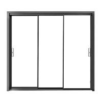 China 50 Series Custom Aluminum Sliding Doors - Energy Saving Soundproof Design with 20,000 Sqms Monthly Capacity for sale