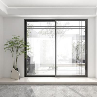 China 50 Series Three-Track Sliding Door & Window - Broken Bridge Aluminum Alloy with NFRC Certification for Residential & Commercial Use for sale