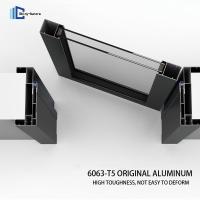 China 50 Series Titanium Magnesium Alloy Silent Sliding Door - Waterproof Aluminum Frame with 20,000 Sqms Monthly Capacity for sale