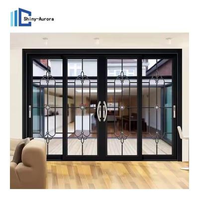China Navia 50 Series Narrow Frame Aluminum Alloy Sliding Door - Soundproof & Waterproof - 20,000 Sqms Monthly Capacity for sale