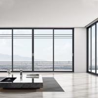 China Waterproof Sound Insulation Aluminium Sliding Doors With Thermal Break System for sale