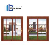 China Custom Aluminum Glass Sliding Door 2-Panel Mute Titanium Magnesium Alloy Toilet Partition for sale