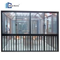 China Custom Aluminum Double Glass Security Sliding Window - 4500Pa Wind Resistance, 30dB Sound Insulation for sale