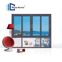 China 2.0mm Aluminum Sliding Window with Double Tempered Glass - Custom OEM Impact Glazing for Energy Efficiency for sale