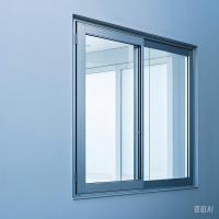 China White Aluminum Sliding Window with 5mm Glass and Multi-Point Locking System - 1.2mm Frame Thickness for sale