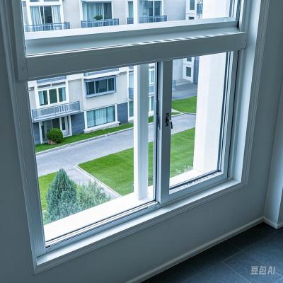 China Economic Aluminum Sliding Window with 5mm Soundproof Glass and Multi-Point Locking System for sale