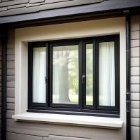 China Aluminum Sliding Glass Window with 5mm Double Glazing and 1.2mm Frame - Multi-Point Locking System for sale