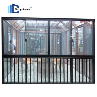 China SA-72 Thermal Break Aluminum Awning Windows with 2.0mm Frame and EPDM Sealing for Soundproof Performance for sale
