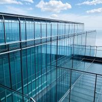 China 8mm 12A 8mm Insulated Glass Curtain Wall - Rectangular Soundproof System with 6-19mm Thickness Options for sale