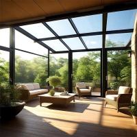 China 10x12 ft Aluminum Sunroom with UV Protection - 1.8mm Frame & 6 Windows for Indoor Gardens & Living Spaces for sale