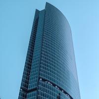 China Anodized Unitized Glass Curtain Wall 150mm Thermal Insulation for Sustainable Buildings for sale