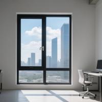 China Powder Coated Finishes Unitized Curtain Wall 100mm Frame Depth Unit Module Type for Seismic and Wind Load Resistance for sale