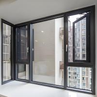 China 100mm Frame Depth Unitized Glass Curtain Wall Double Glazed for Optimal Performance for sale