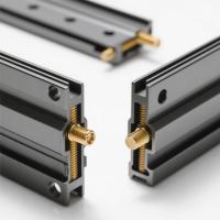 China 6063 Aluminum Quick-Release Door Hinges for High-Traffic Spaces for sale