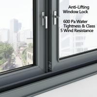 China Anti-Lifting Window Lock 600 Pa Water Tightness Class 5 Wind Resistance Unit Module Curtain Wall for sale