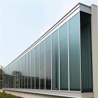 China Heavy Duty Awning Curtain Wall CW-31 3.0 kPa Wind Load 6063 Aluminum Double Glazed for sale