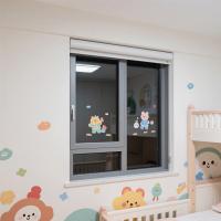 China SA-150 White Aluminum Sliding Window with Sound Insulation for sale