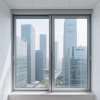 China Aluminum Sliding Windows 1200mm x 1500mm Thermal Insulated Energy Efficient for Commercial Residential for sale