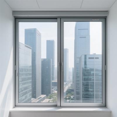 China Aluminum Sliding Windows 1200mm x 1500mm Thermal Insulated Energy Efficient for Commercial Residential for sale