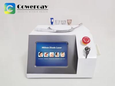 China 980nm Diode Laser Spider Vein Removal Machine 30W 60W Nail Fungus Treatment Device for sale