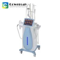 China Ultrasonic Cavitation Vacuum Roller Slimming Machine 5MHz RF 635nm Laser Body Shaping for sale