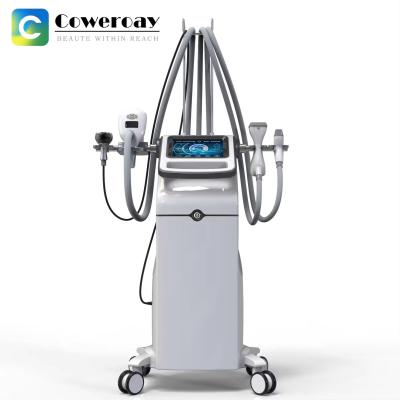 China Velaslimming Cavitation Rf Vacuum Roller Massager Machine For Weight Loss for sale