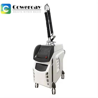 China 2 in 1 Picosecond Laser Machine 755nm 1064nm 532nm for Tattoo and Melasma Removal 2000W for sale