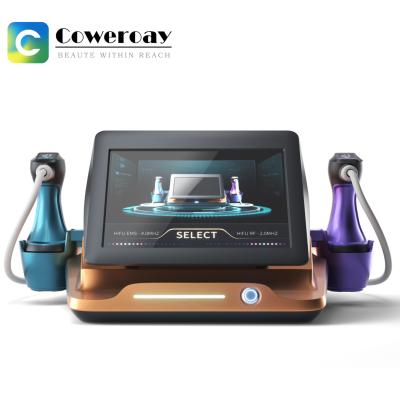 China 2 MHz 4 MHz High Intensity Focused Ultrasound Hifu Machine for Face Lift Wrinkle Removal Skin Tightening 650W for sale